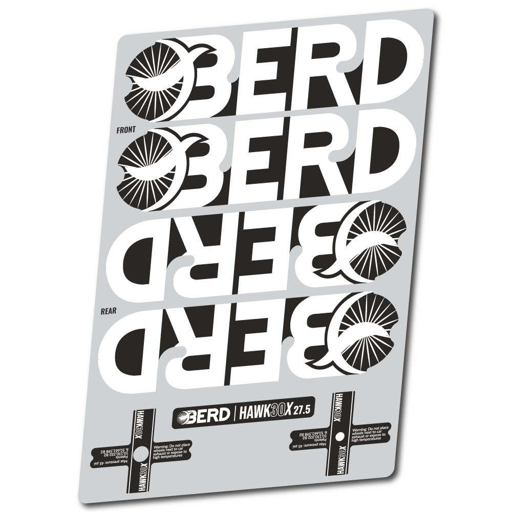 Berd Wheel Decal Sheets – Berd Spokes