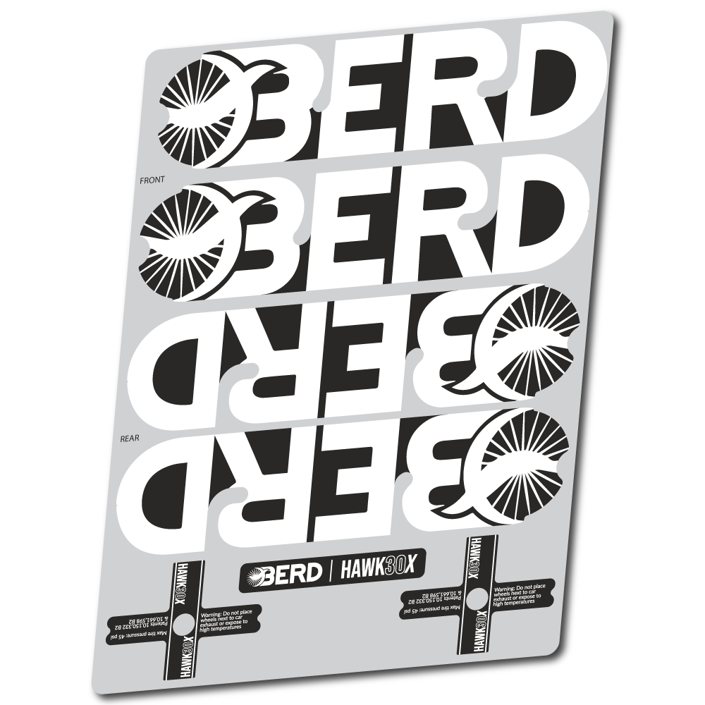 Berd Wheel Decal Sheets – Berd Spokes